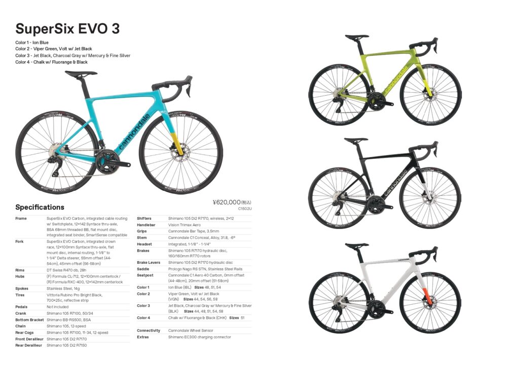 Supersix EVO 2025年モデル情報解禁！ | キャノンデール横浜